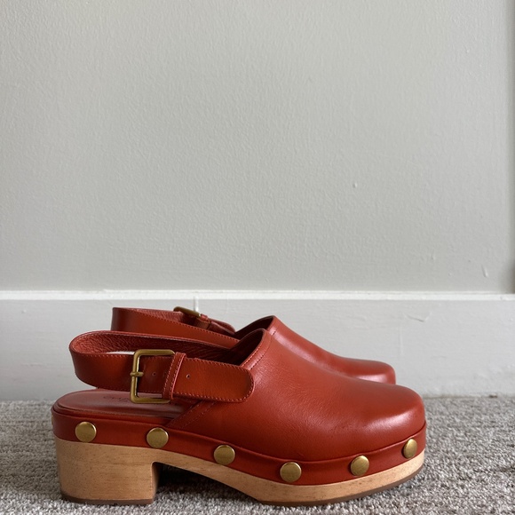 Charlotte Stone | Shoes | Charlotte Stone Hari Clogs Burnt Orange ...